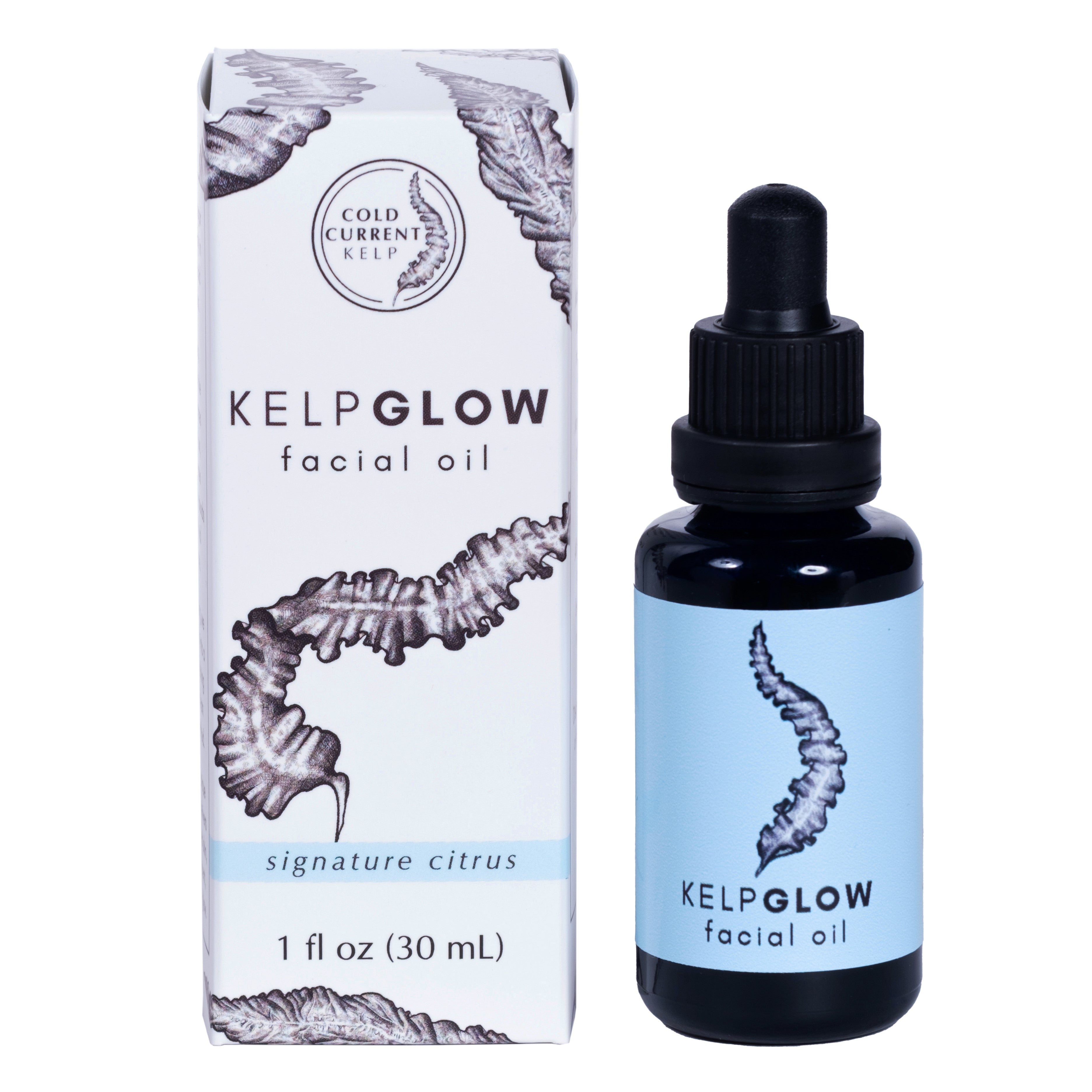 KelpGlow Maine Kelp Facial Oil (Signature Citrus) – Cold Current Kelp